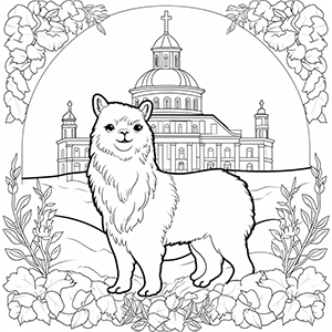 Free Alpaca coloring pages – Coloring corner