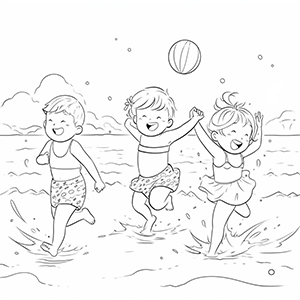 Free 20+ Beach Coloring Pages – Coloring corner