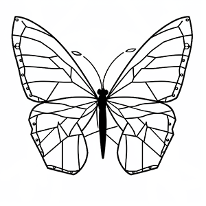 Butterfly Coloring Pages – Coloring corner