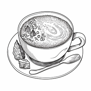 Free Cocoa coloring pages – Coloring corner