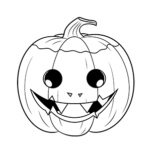 Free Jack-o-lantern coloring pages – Coloring corner