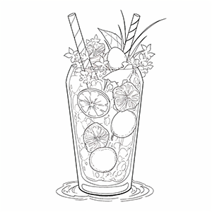Lemonade Coloring Pages – Coloring corner