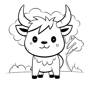 Ox Coloring Pages – Coloring corner