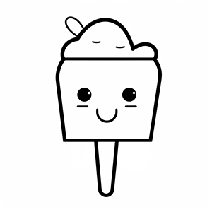 Free Popsicle coloring pages – Coloring corner