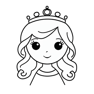 20+ Free Princess Coloring Pages – Coloring corner