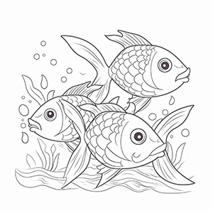 Free Tropical fish coloring pages – Coloring corner