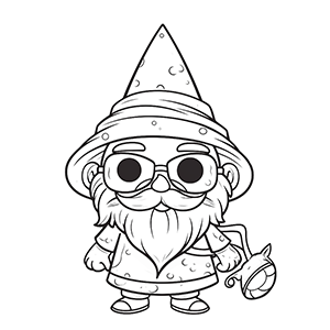 20+ Free Wizard Coloring Pages – Coloring corner