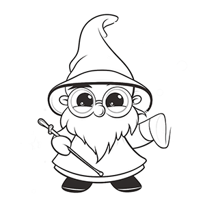 20+ Free Wizard Coloring Pages – Coloring corner