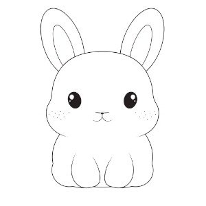 Arctic hare coloring pages – Coloring corner