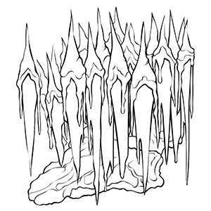 Free Icicles coloring pages – Coloring corner