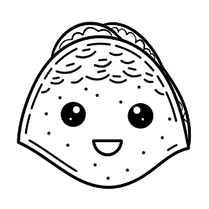 Free 🌮 Tacos coloring pages – Coloring corner
