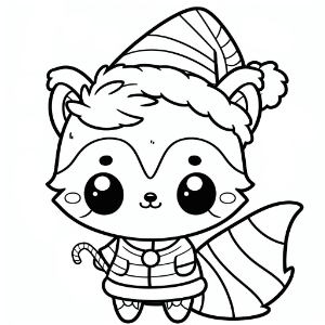 Raccoon Coloring Pages – Coloring corner