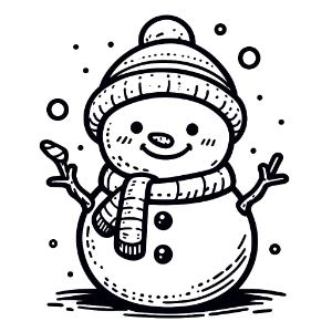 Christmas coloring page – Coloring corner